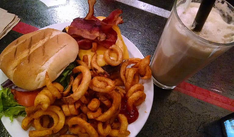 Classic Americana at Cruisers Cafe on Route 66, Williams, Arizona - The ...