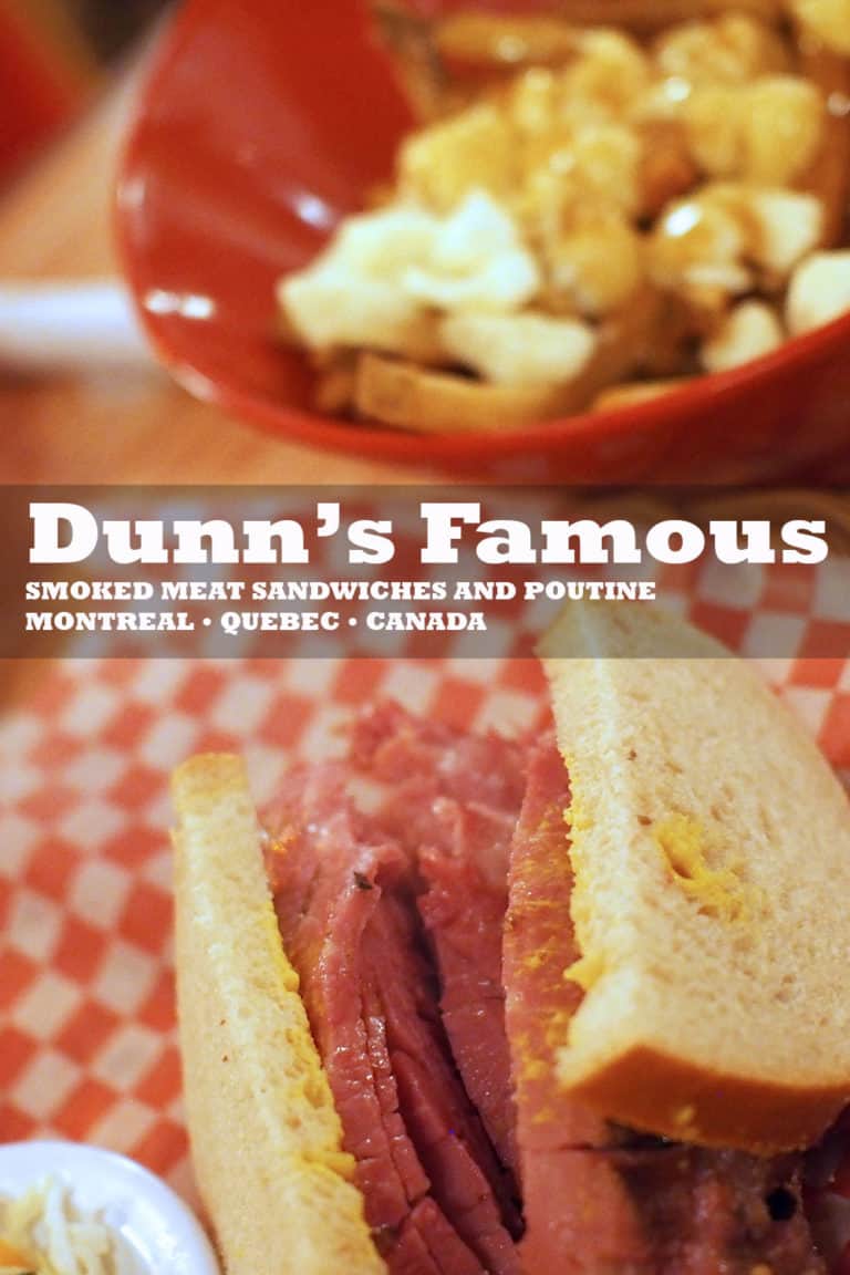 Smoked Meat and Poutine at Dunn’s Famous Montreal Quebec